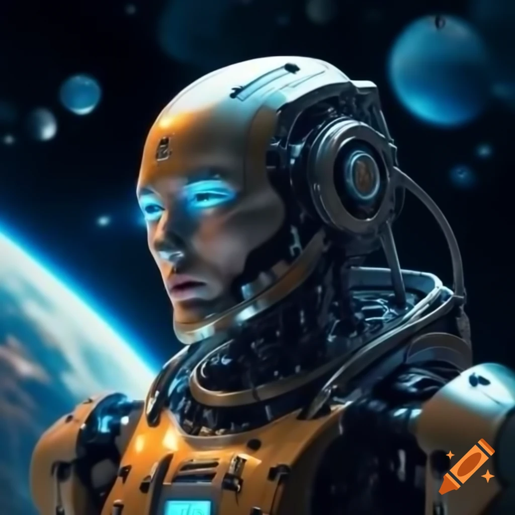 AI robot capable of calculations and space exploration without a ...