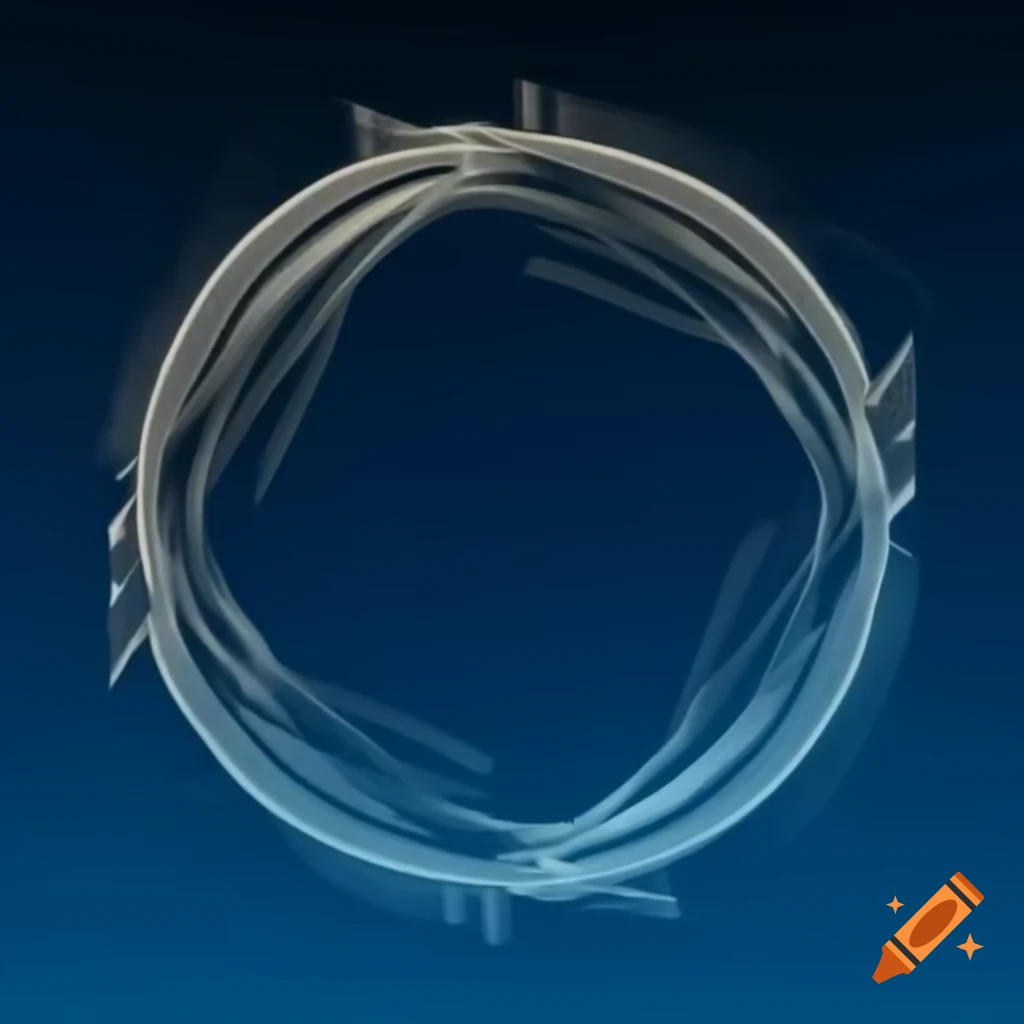 Abstract circular path symbolizing slow progress and directionless ...