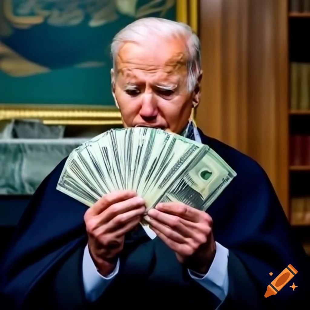 Political scene depicting Joe Biden with Ayatollah on Craiyon