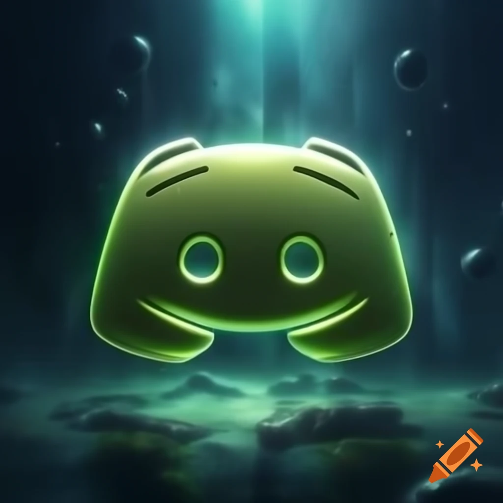 Beautiful green-themed Discord profile picture on Craiyon