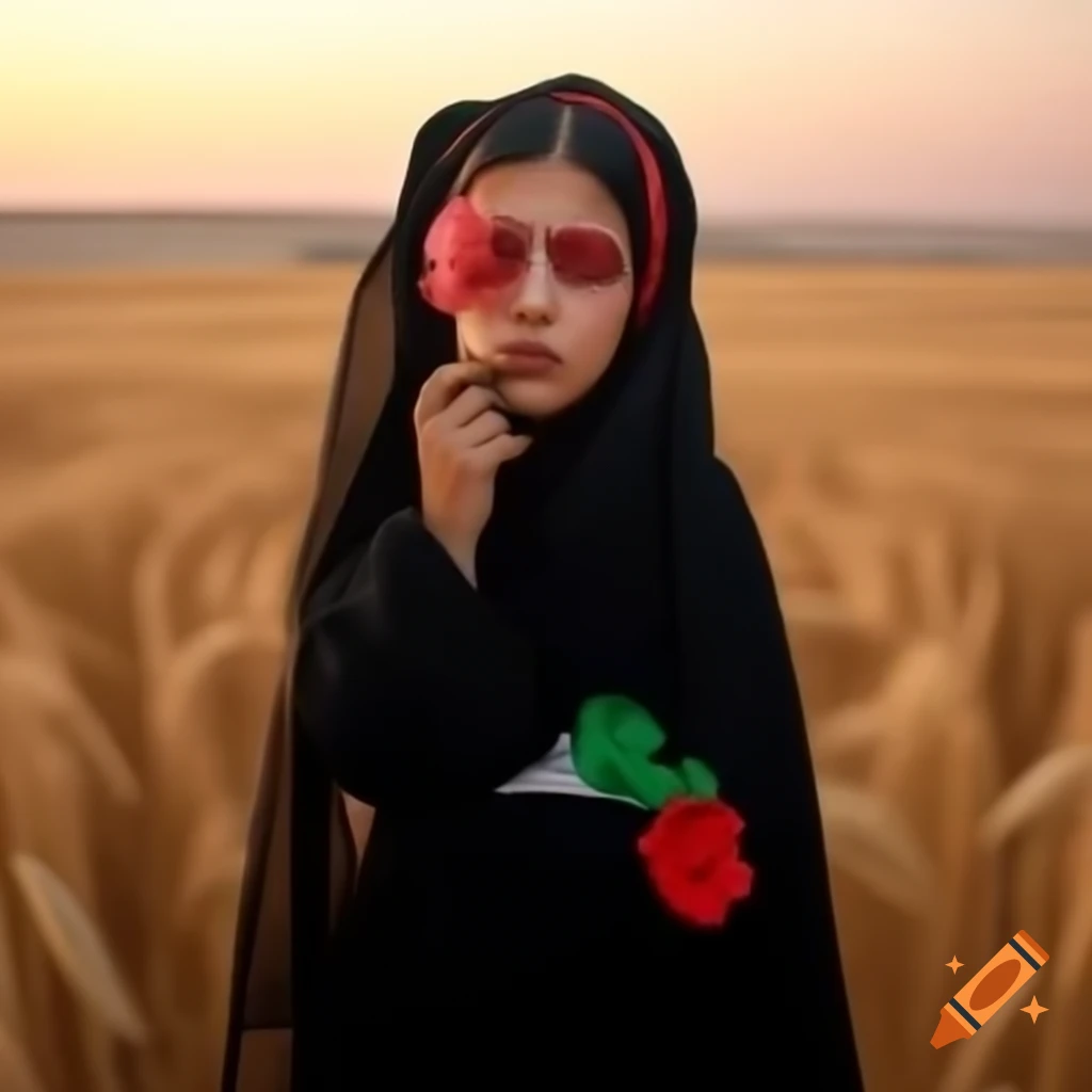 Realistic portrait of a Syrian girl from Al-Hasakah with brown eyes and natural eyebrows on Craiyon