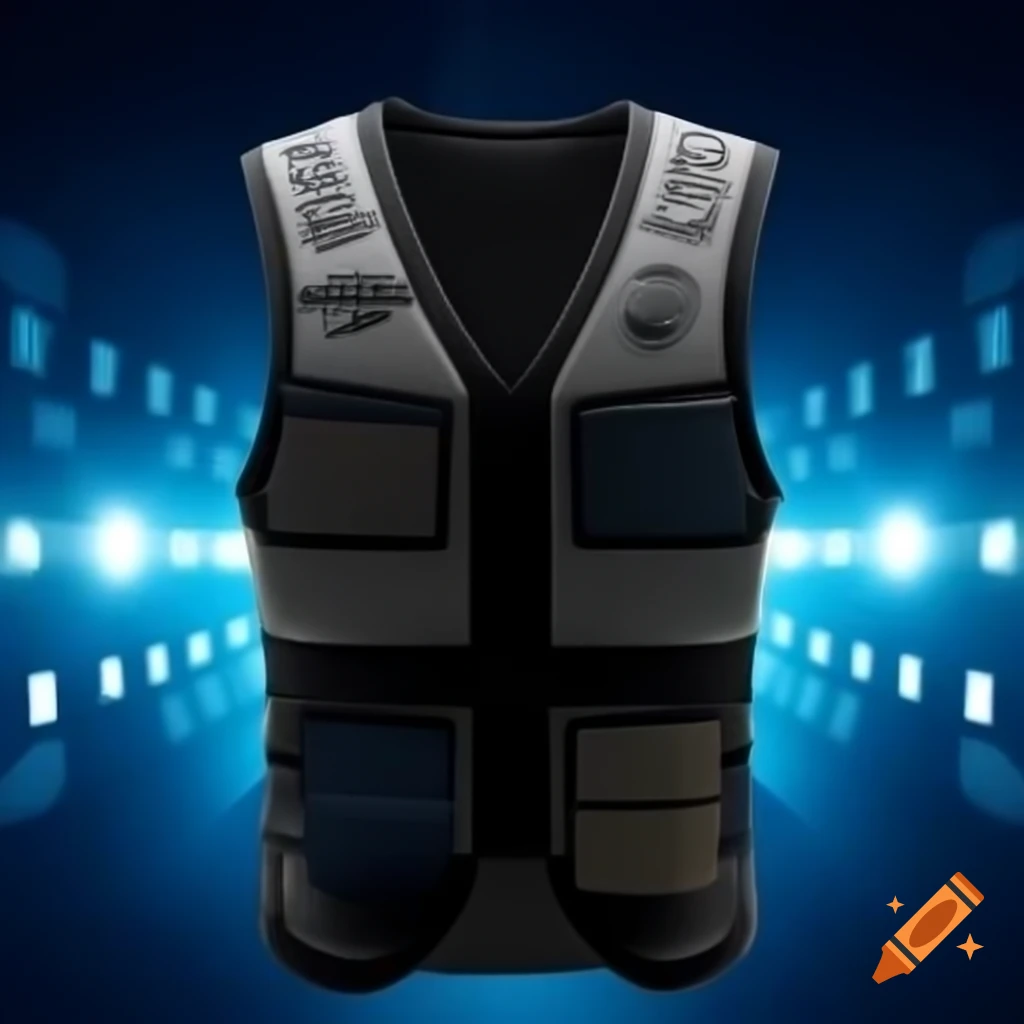 Sporty vest with mesh panels and adjustable sides for team events on Craiyon