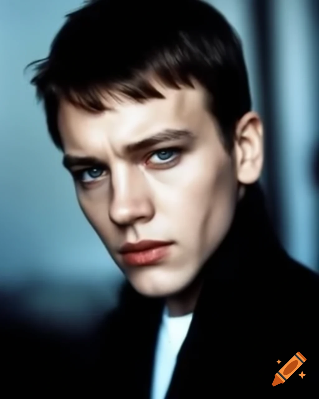 Young male actor resembling Ewan McGregor and Bill Paxton, clean shaven ...