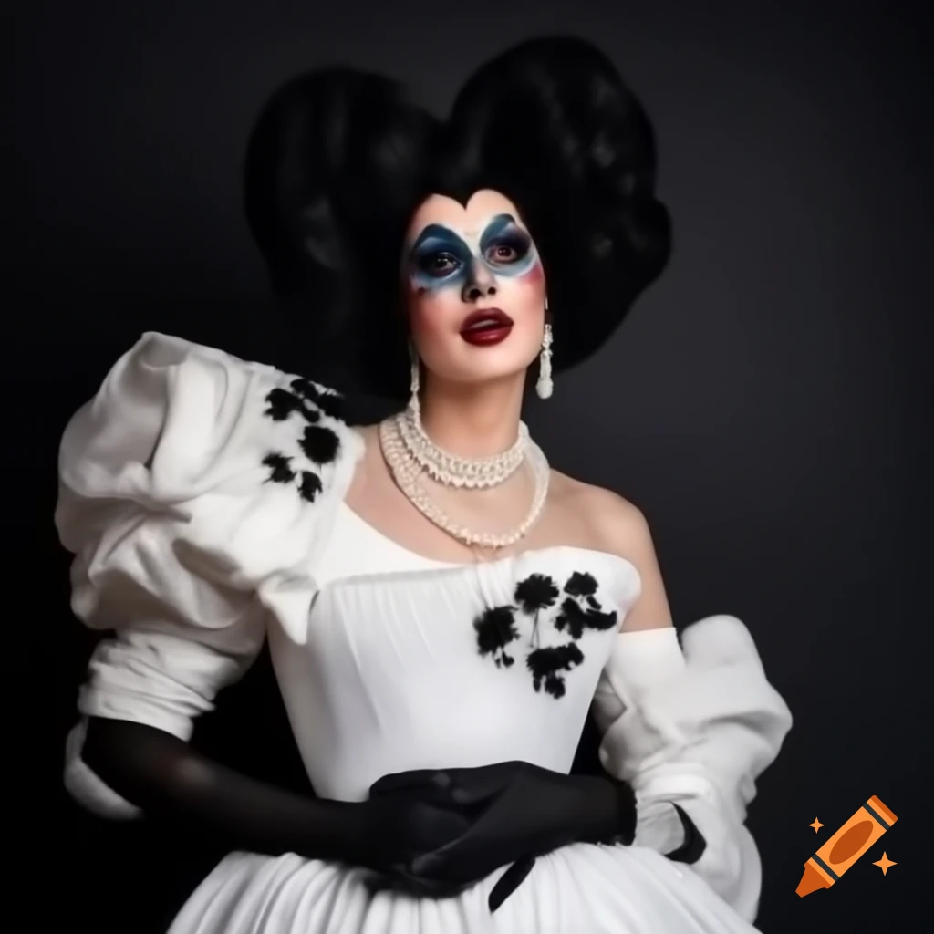 Over-the-top rococo fashion by drag queen Taffeta Cannoli featuring ...