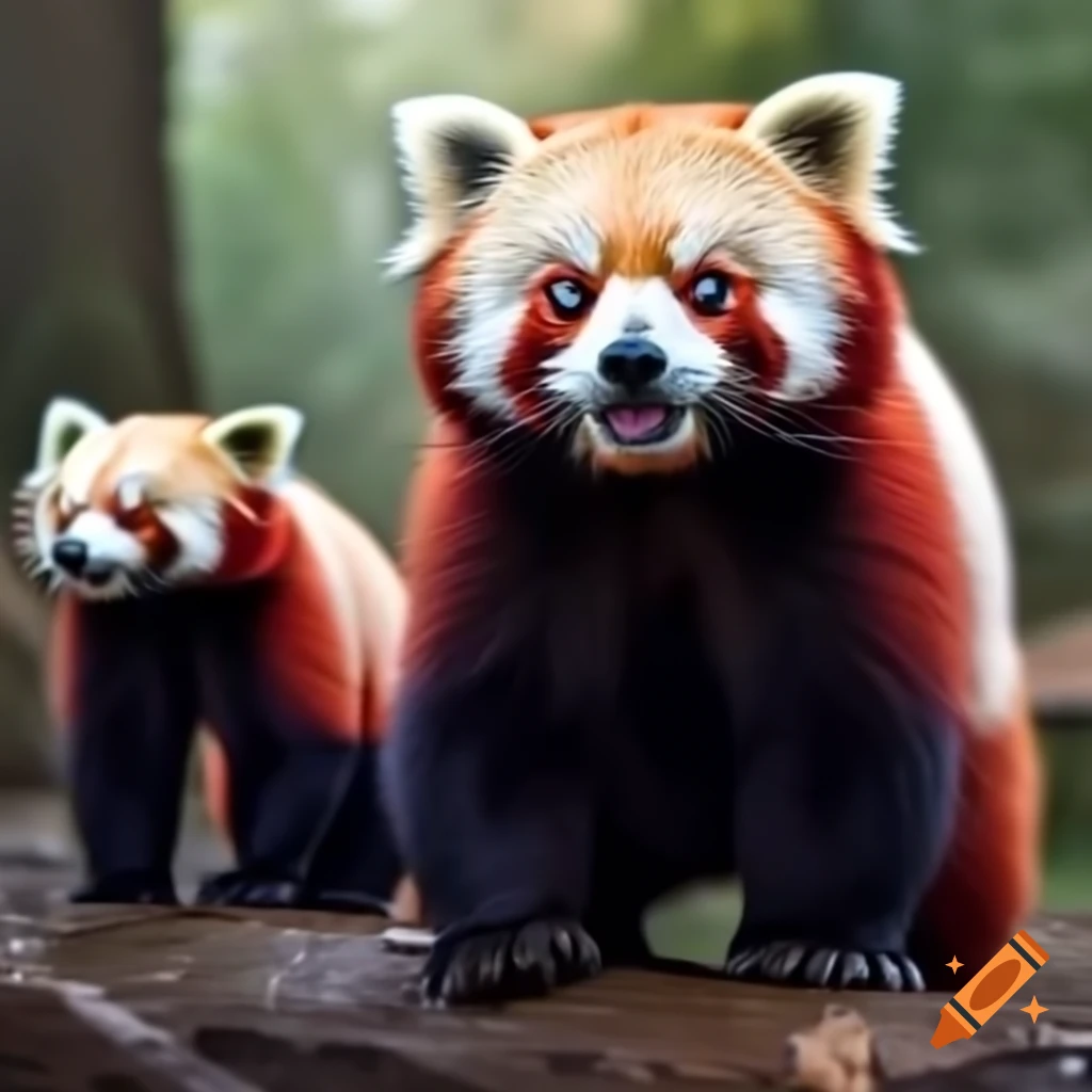 Newly discovered Pokémon resembling red pandas with unique features on ...