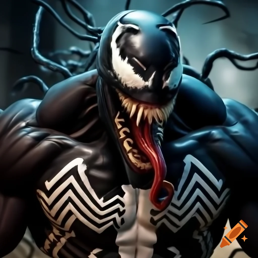 Venom character from Fortnite game on Craiyon