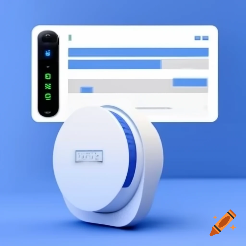 Modern advertising poster for wireless pressure sensing device ...