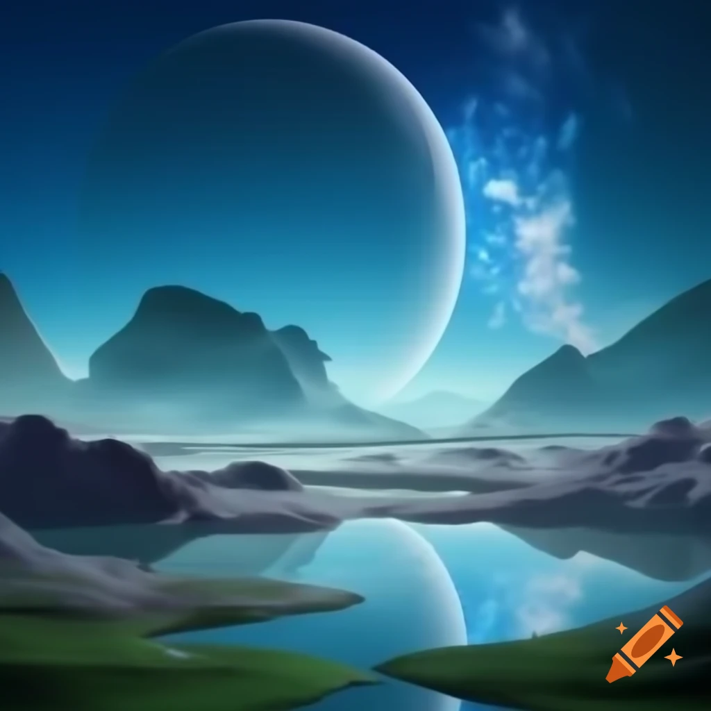 Surreal landscape blending reality and imagination on Craiyon