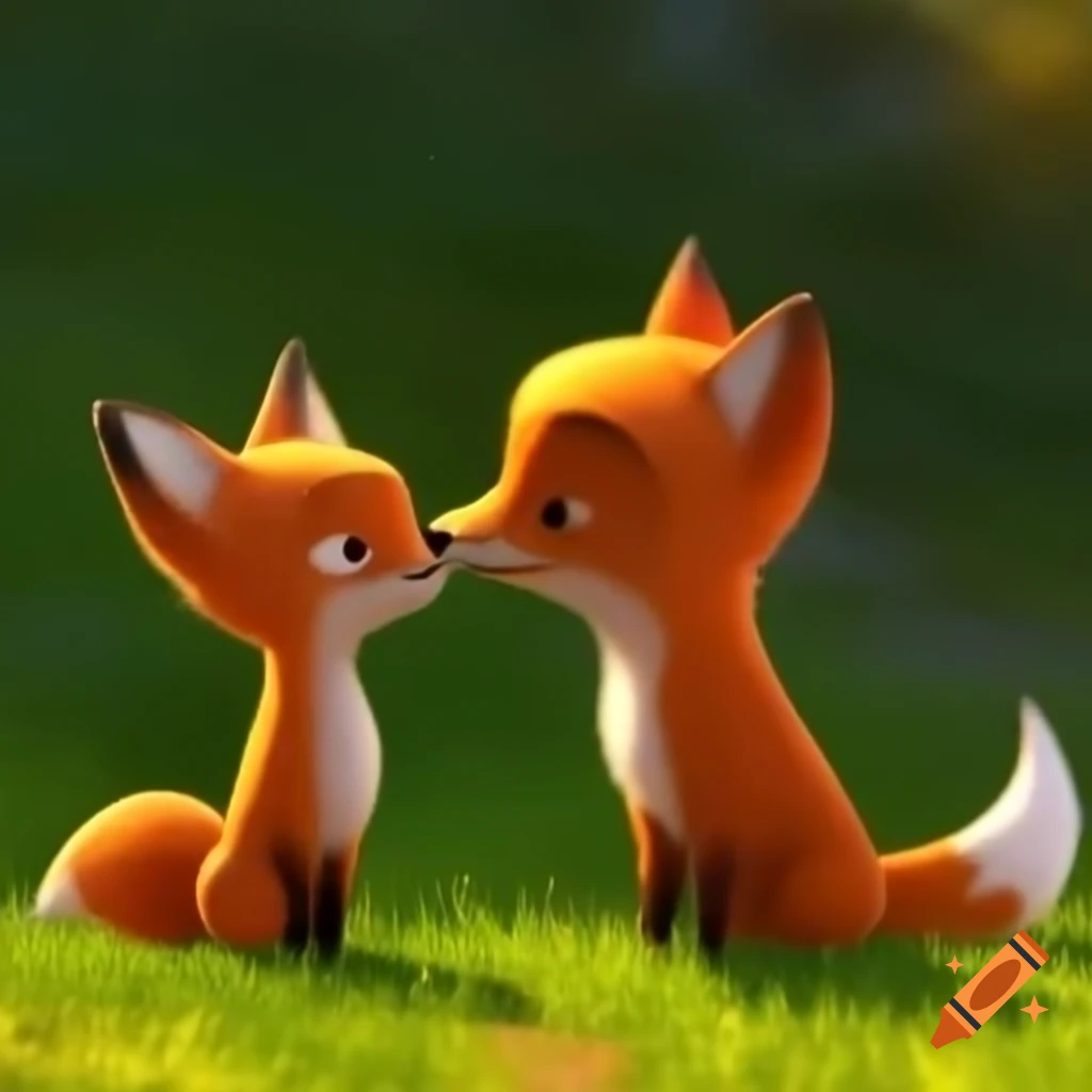 Cute male fox in dog man movie style on Craiyon
