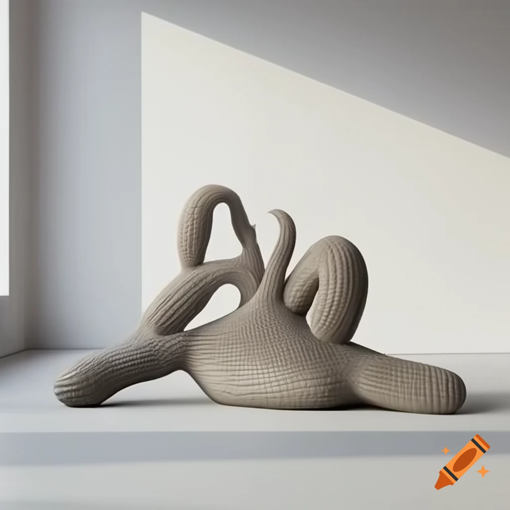 Minimalist 'Mad Max' inspired organic sculpture blending industrial and ...