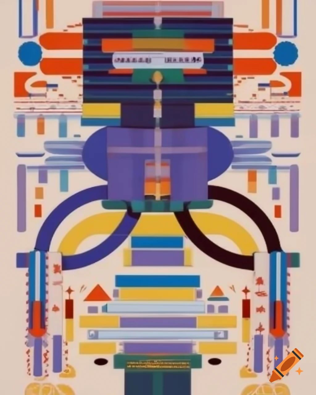 Graphic design style from the 2000s featuring vibrant colors and bold ...